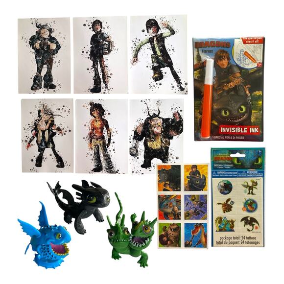Variety Wholesalers | Office | How To Train Your Dragon Toy Bundle ...